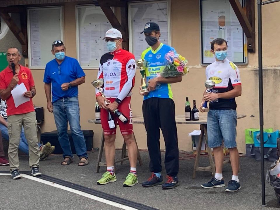 Podium 3ème place Jean Michel SIBILLE – Chatenay dans l’Ain FSGT_290820 ...